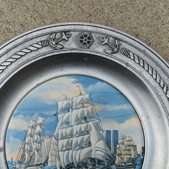 dunbury mint | Other | Americas 20th Birthday Nautical Tall Ships Plate ...
